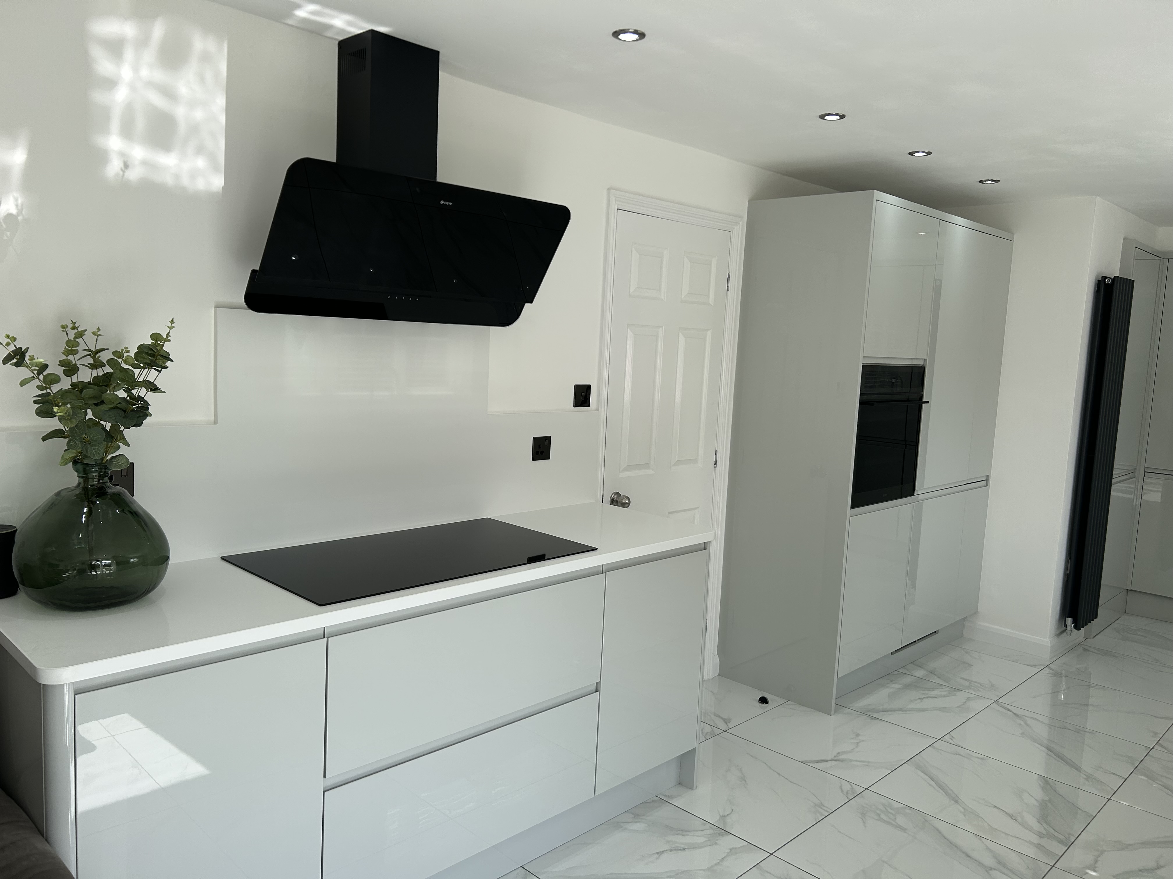 Light Grey Lucente Gloss | Sheffield Kitchen Outlet